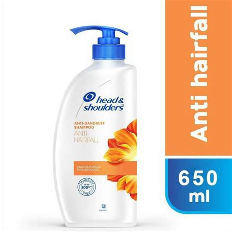 Head And Shoulders Anti Hairfall Anti Dandruff Shampoo 650 Ml