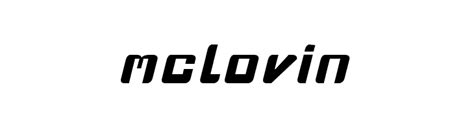 Mclovin Font