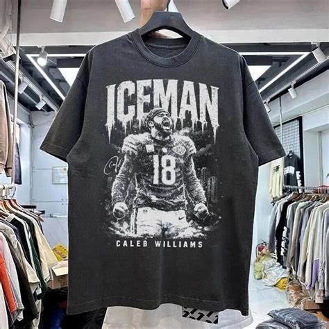 Caleb Williams Iceman Png Game Day Football Graphic Digital Etsy
