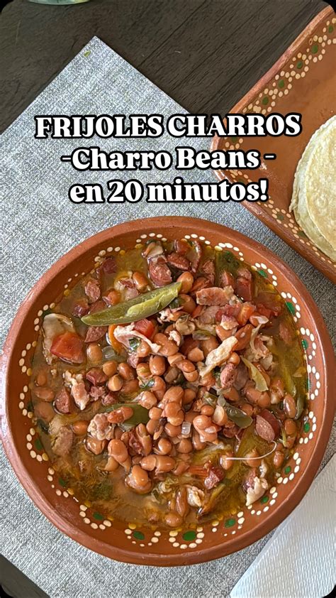 Frijoles Charros With Ham