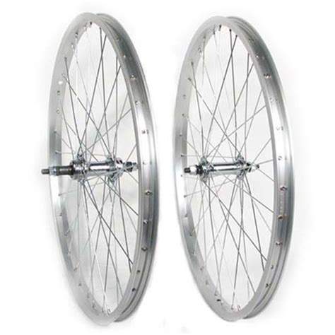 On Track Wheel 24 Front Nutted Aluminium Silver Nz