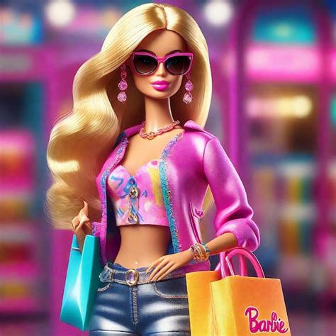 Premium Ai Image Realistic Cute Barbie Doll