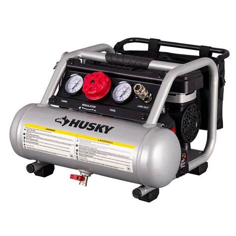 Reviews For Husky 1 Gal 135 Psi Portable Electric Oil Free Quiet