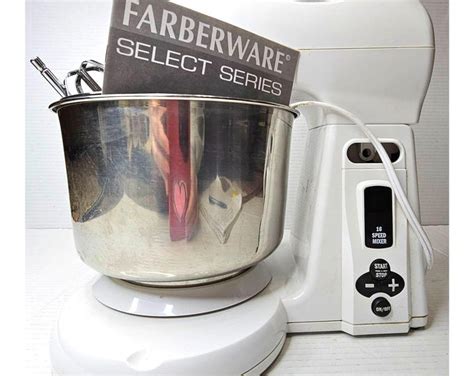 Farberware Select Series 16 Speed Stand Mixer With Stainless Steel Bowl