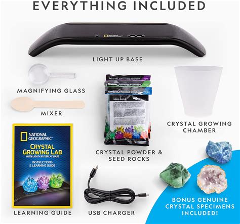 National Geographic Crystal Growing Kit Instruction Manual