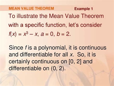 4.6 The Mean Value Theorem. - ppt download