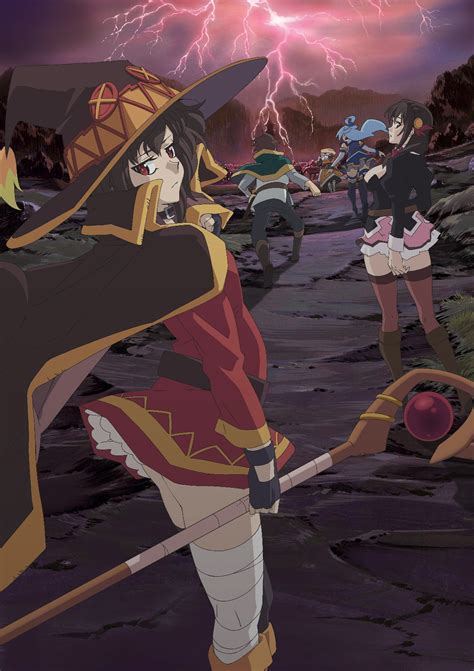 Satou Kazuma Yunyun Konosuba Darkness Konosuba Megumin