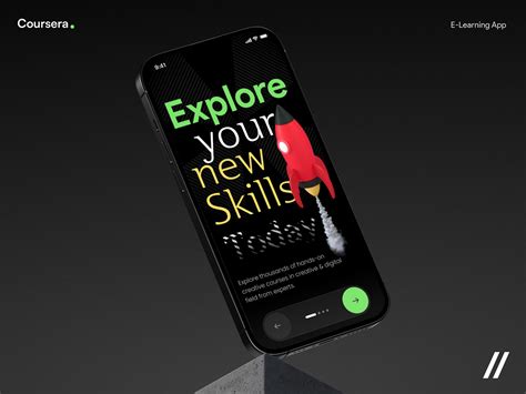 Coursera App Design Behance