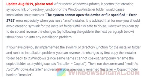 The System Cannot Open The Device Or File Specified Fix