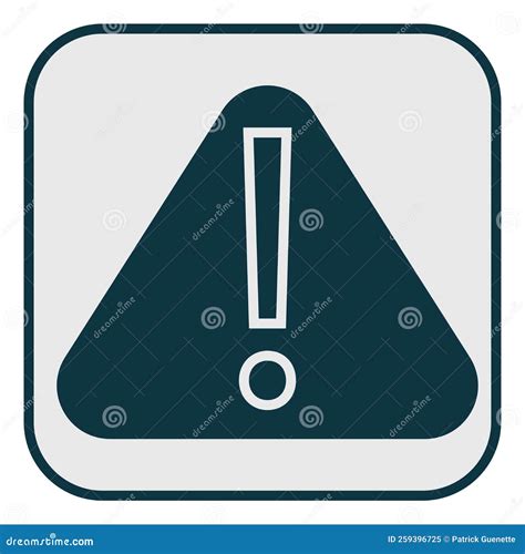 Warning Icon Icon Stock Vector Illustration Of Vector 259396725 Warning Icon Icon Stock Vector Illustration Of Vector 259396725