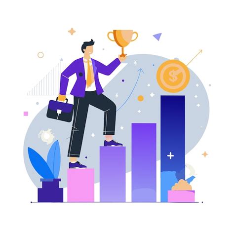 Growth Asset Price Soaring Rising Premium Ai Generated Vector