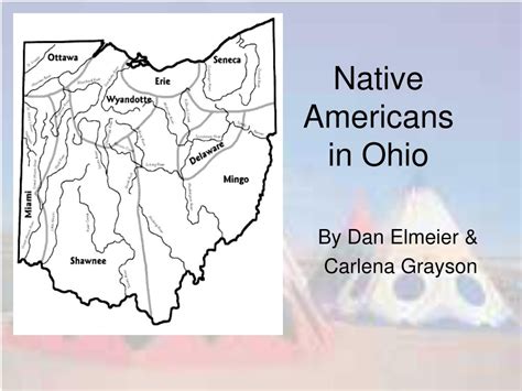 Indian Tribes Of Ohio Map Maps Of Ohio