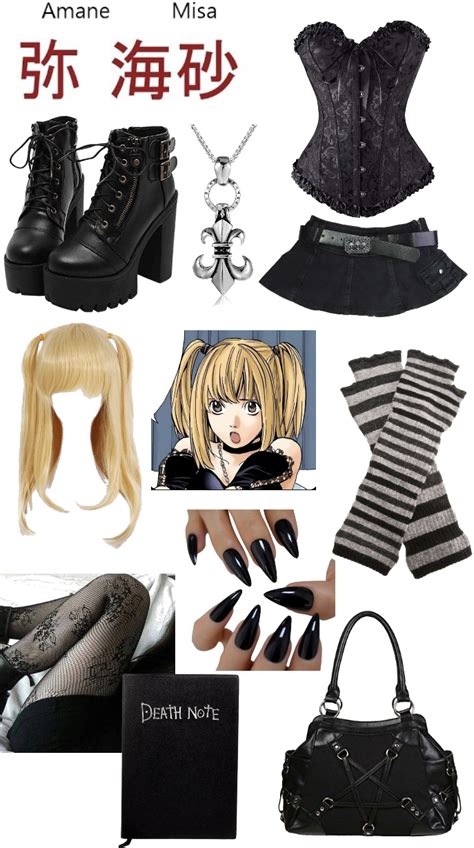 Misa Amane Look Outfit Shoplook