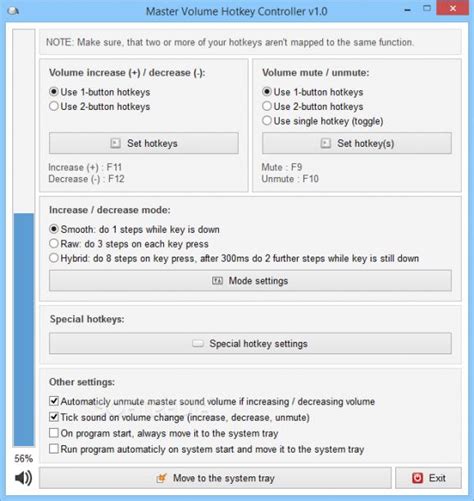 Master Volume Hotkey Controller Download Softpedia