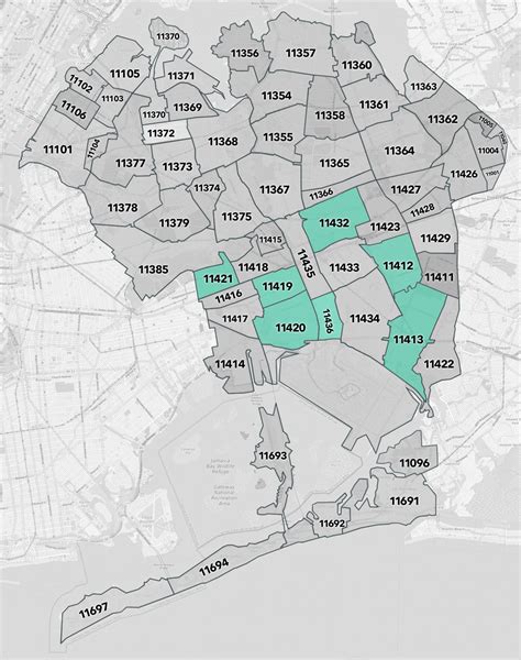 Queens Zip Code Map Jesus Week