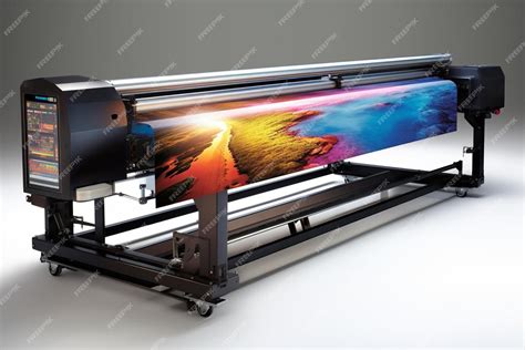 Inkjet Printer With Borderless Printing Premium Ai Generated Image