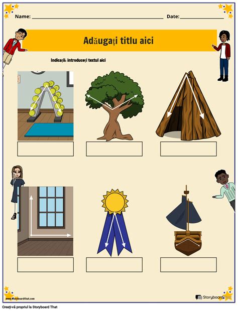 Foaie De Lucru Unghiuri Cu Imagini Storyboard Por Ro Examples