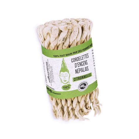Cuerda Incienso Nepali Lemongrass Citronella