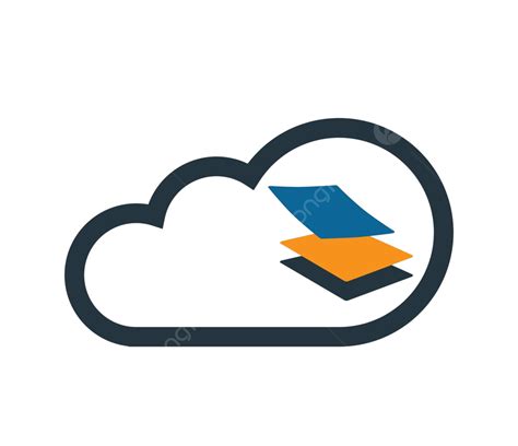 Cloud Computing And Documents Flat Computing Data Vector Flat