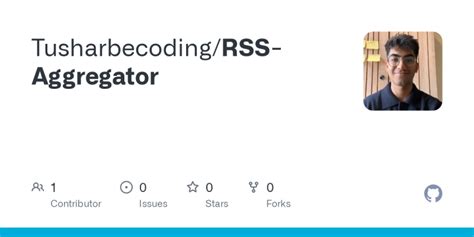 tushar chopra on linkedin github tusharbecoding rss aggregator
