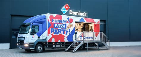 Dominos Food Truck A Mobile Pizza Store For Flexible Expansion