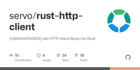 Github Servorust Client Unmaintained Old Client Library For Rust