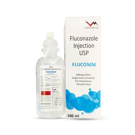 Fluconazole Infusion 200mg 100ml Ivm Pharmacia