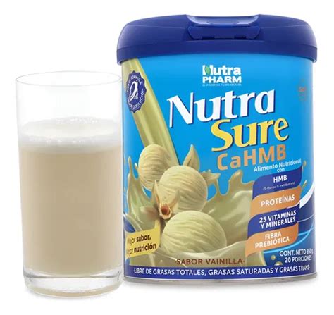Suplemento Nutra Sure Cahmb Vainilla 850g Mercadolibre