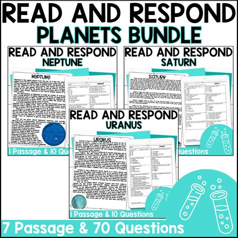 Planets Reading Passage Comprehension Questions And Quiz Science