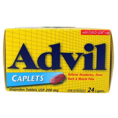 Advil 24ct Caplets 200mg R