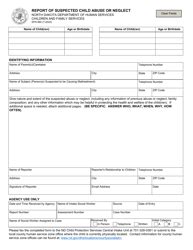Form Dcf 136 Download Fillable Pdf Or Fill Online Report Of Suspected