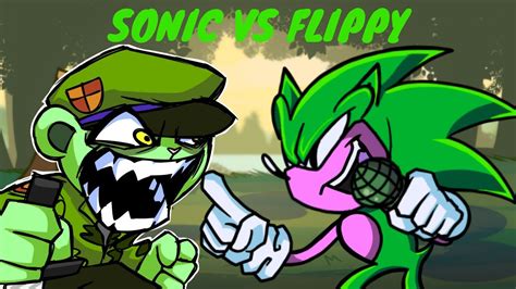 Sonic Exe Vs Flippy Fnf Mod Youtube