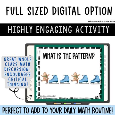 Kindergarten Math Talks December Digital And Printable Number Talks Holiday