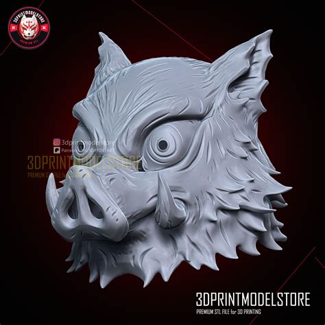 🪖 Máscara Inosuke Casco Cosplay Cazador De Demonios Kimetsu No