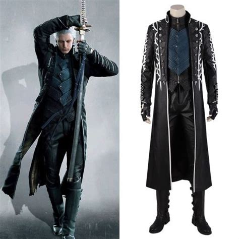Devil May Cry 5 Vergil Cosplay Costume Cosplay Outfits Complete Outfits Cosplay Costumes