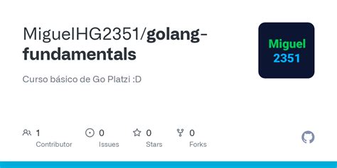 Github Miguelhg2351golang Fundamentals Curso Básico De Go Platzi D