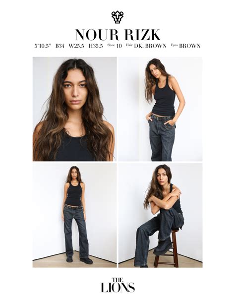Nour Rizk Digital Talent Then Lions Talent And Model Management