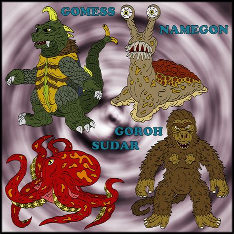 Ultra Q Chibi 1 By Earthbaragon On Deviantart