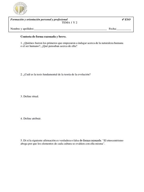 Examen Fopp Tema 1 Y 2 Pdf