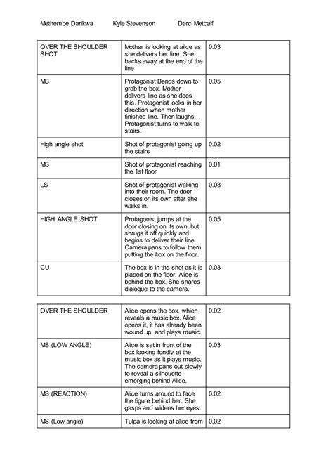 Shooting Script Docx