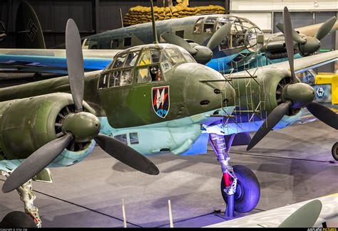 360043 Germany Luftwaffe Ww2 Junkers Ju 88 At Hendon Raf Museum