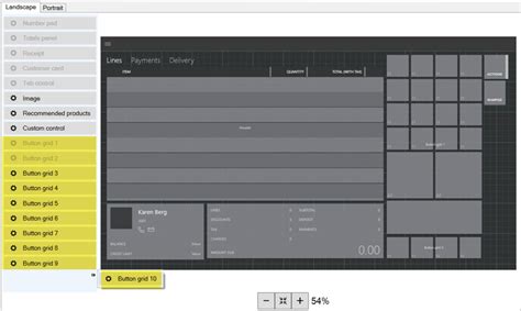 Pos Maximum Number Of Button Grids