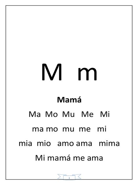 Ma Mo Mu Me Mi Ma Mo Mu Me Mi Mia Mio Amo Ama Mima Mi Mamá Me Ama Pdf