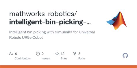 Intelligent Bin Picking Example With Simulinksecuritymd At Main