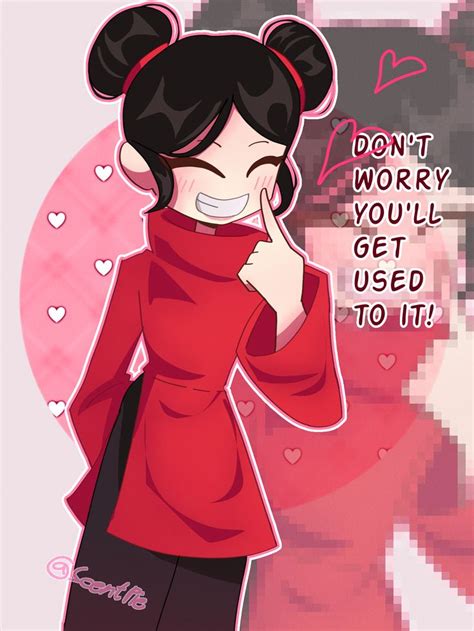 Pucca Art Pucca Hair Down Pucca And Garu 3d Pucca Drawings