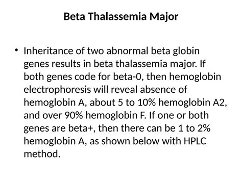 Hemolytic Anemia Hplc New Good One Pptx