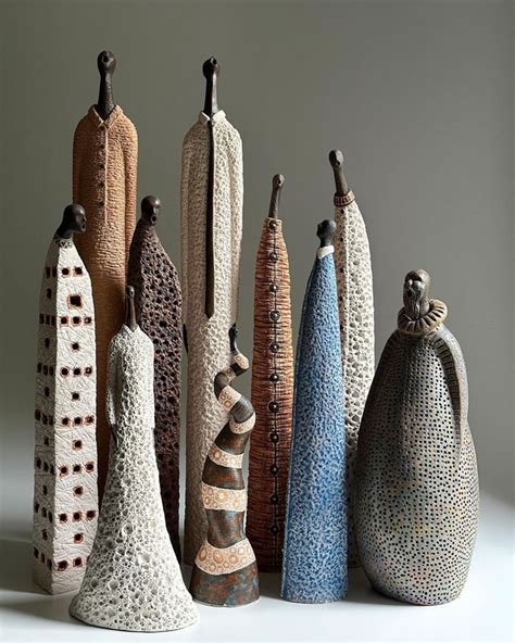 Spanish Artist Carlos Cabo Creates Amazing Abstract Figurative Ceramic