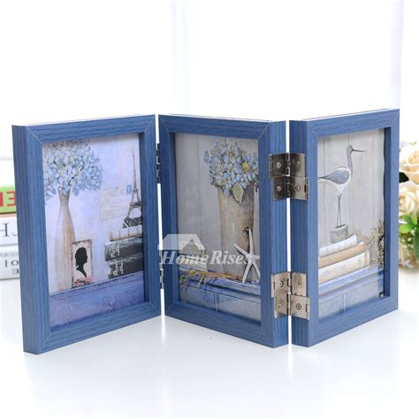 Wooden Picture Frames Double Sided 4x65x78x1035x5 Rustic Fold