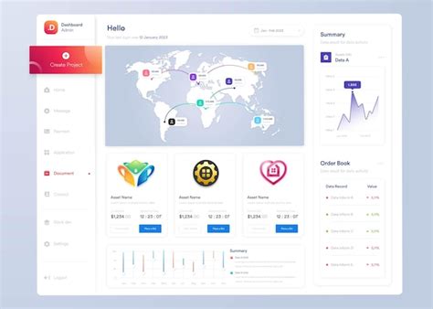 Premium Vector Infographic Dashboard Uiux Design With Graphs Charts And Diagram