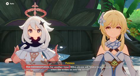 Paimon Sidestepping That Line Feels Incredibly Sus Rgenshinimpact